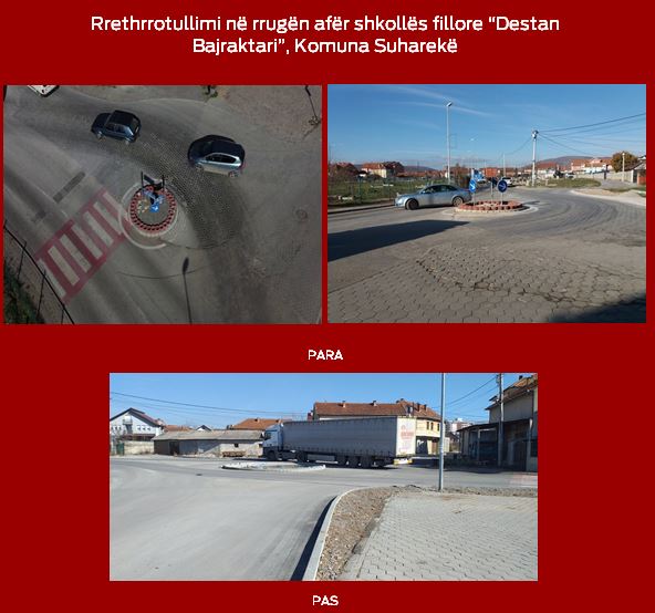 Pas hulumtimit, Komuna rregullon rrugën në fshatin Gelancë