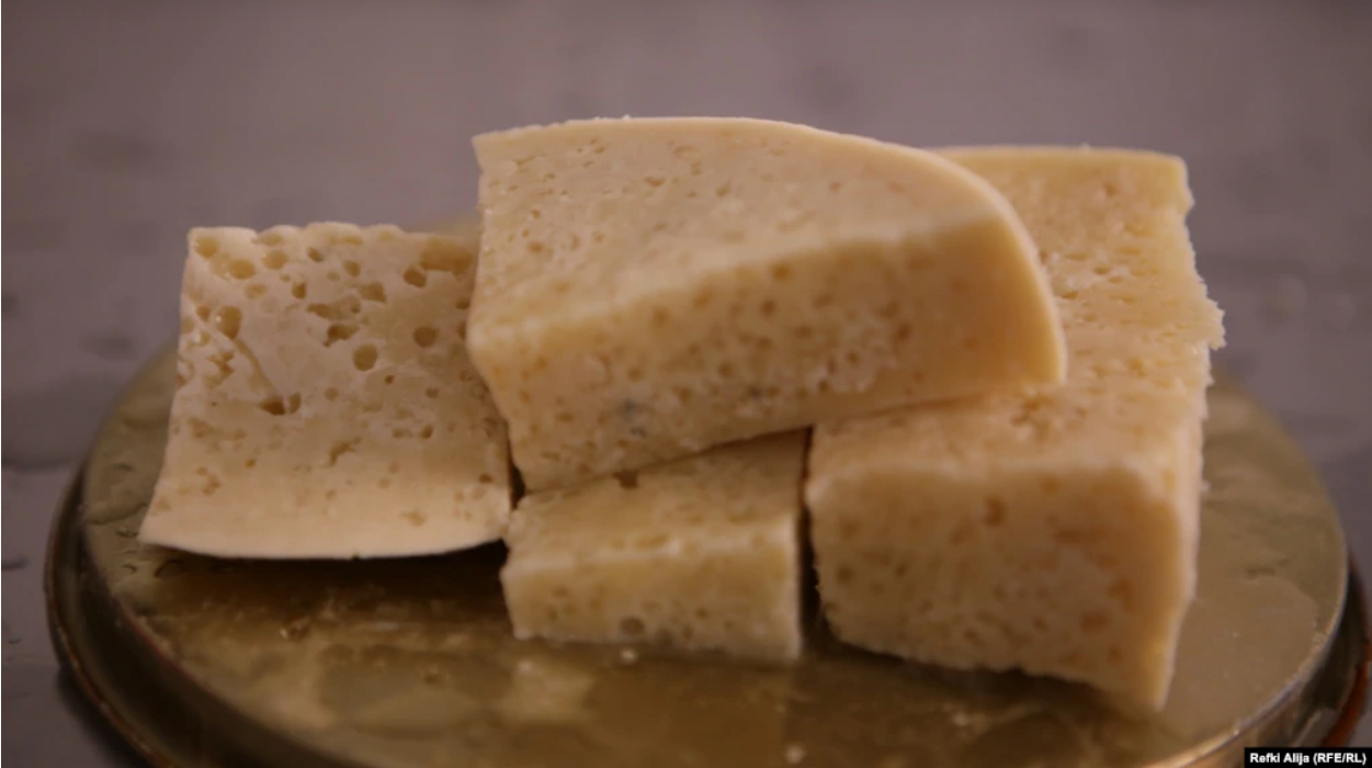 Djathë e mjaltë - produktet vulë të Shqipërisë
