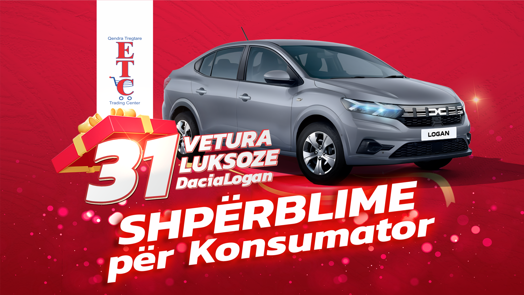 Po, Po 31 Vetura Dacia Logan shpërblim për konsumatorë nga ETC