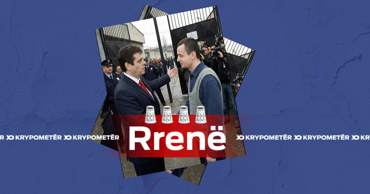 E Rreme: Fotografia e Albin Kurtit me Vojisllav Koshtunicën është e ...